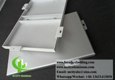 Cina Pannelli di rivestimento di alluminio solidi della parete per la polvere di costruzione della facciata ricoperta di sostegno in vendita