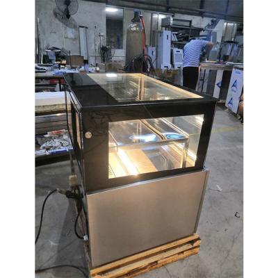 중국 환기된 냉각 120L 600W 상업적 케이크 냉동고 판매용