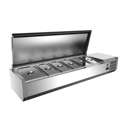 Chine 201 congélateur de réfrigérateur de dessus de Tableau de solides solubles 120W pour la salade à vendre