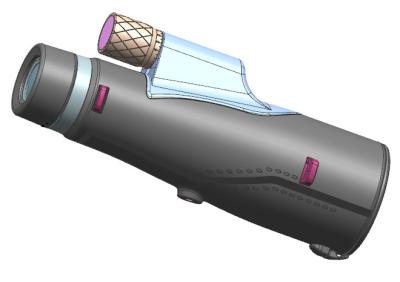 Cina ODM dell'OEM cercante impermeabile portatile di chiara vista del telescopio SM09 in vendita