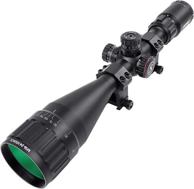 Cina Reticolo tattico illuminato a tre colori verde blu rosso Riflescope 6-24x50mm in vendita