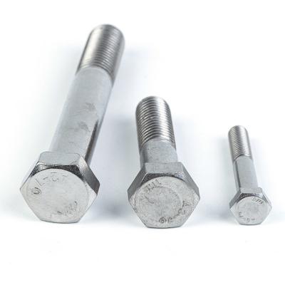 Κίνα DIN Standard Hex Half Thread Bolts 2024 Συναρμολογητές από ανοξείδωτο χάλυβα με απλή φινίρισμα προς πώληση