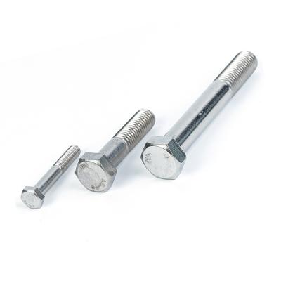 Κίνα Πλήρη τελική κατασκευή OEM Hex Head Bolts για εξαρτήματα μηχανών από χάλυβα άνθρακα Zinc Din931 προς πώληση