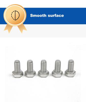 Κίνα DIN933 Ατσάλι από ανοξείδωτο χάλυβα Hex Head Bolt είναι το καλύτερο για τα συσσωρευτικά μέσα στο πρότυπο DIN προς πώληση
