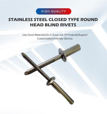 Κίνα Δίπλωμα DIN Standard Blind Rivet από ανοξείδωτο χάλυβα για αντοχή στη διάβρωση και υδροστασία προς πώληση