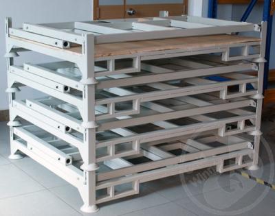 Cina Powder-Coated Stackable Warehouse Racks (Custom Colors) for Brand-Aligned Logistics Warehouse Layout in vendita