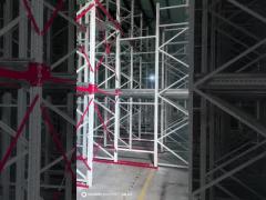 Adjustable Drive In Pallet Racking System , Pallet Rack Storage Systems For Cold Storage