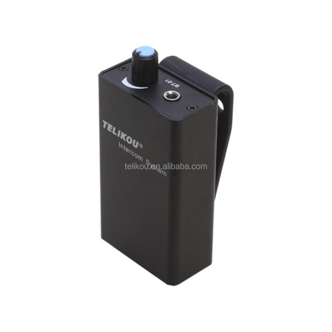 TELIKOU BT-01 Talent Receiver For IFB system only listen for host man teller, announcer