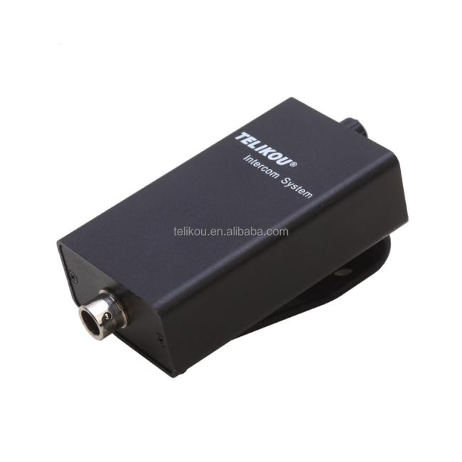 TELIKOU BT-01 Talent Receiver For IFB system only listen for host man teller, announcer