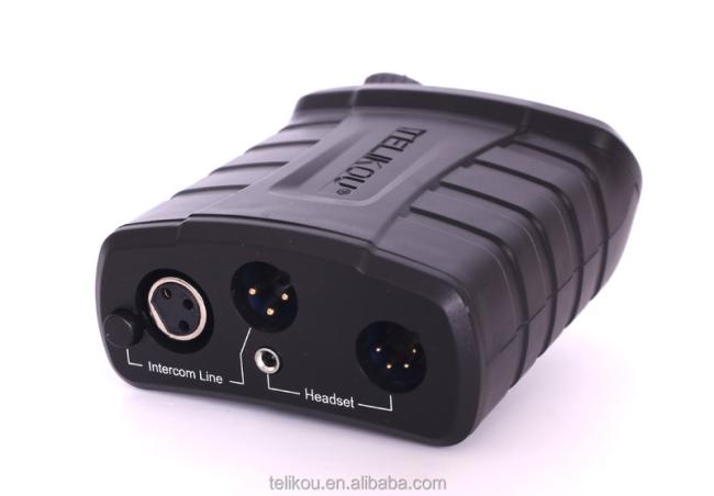 TELIKOU 2021 NEW PRODUCTS BT-01 Program Interrupt (IFB) Talent Receiver FOR RADIO BROADCAST SYSTEM