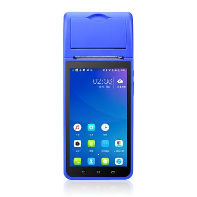 China Factory High Speed Handheld Android 11 Touch Screen Pos Terminals with 58mm Thermal Printer 4G for sale