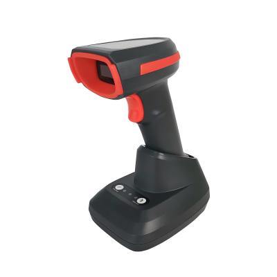 China Hot Sale 1D 2D QR Barcode Scanner Wired USB Laser Automatic Bar Code Scanner Wireless Handhold Barcode Reader for sale
