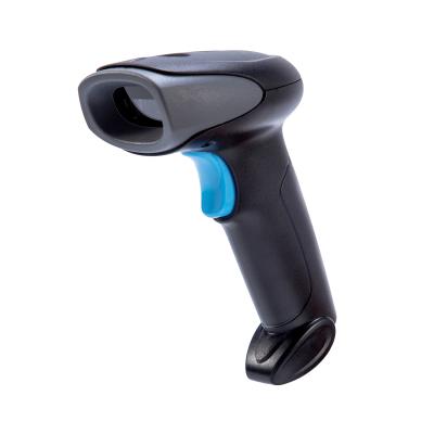 China Automatic Barcode Scanner Handheld 1D CCD Code Reader with Screen for Supermarket Use for sale