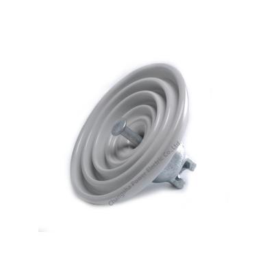 Chine Isolateur en céramique de suspension de disque de porcelaine de la norme ANSI 52-4 pour la ligne de transmission à vendre