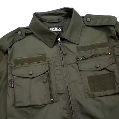 중국 숨 쉬는 올리브 녹색 립 스톱 특수 캠핑 야외 전술 전투 유니폼 판매용