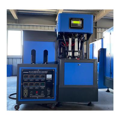 中国 LGB-3L 半自動 2リットル ペットボトルボトル ブローモールディングマシン 高圧バルブ SMC 販売のため