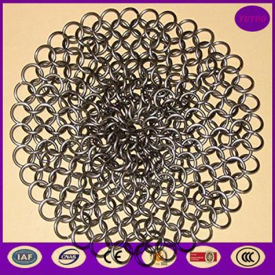 Pan ring scrubber