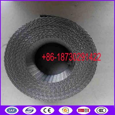 China SS 304 Automatic reverse dutch mesh belt filter for stretch film machine for sale