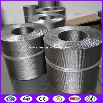 China Malla continua automática del filtro de pantalla de la correa de la malla los 0.15mX10m de China SS304 152x30 en venta