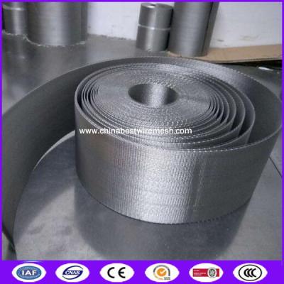 China Malla continua automática del filtro de pantalla de la correa de la malla los 0.15mX10m de China SS304 152x30 en venta