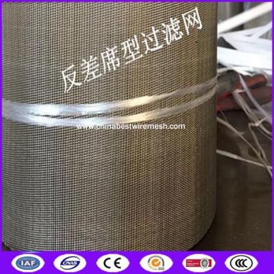 China Malla continua automática del filtro de pantalla de la correa SS302 para el extrusor de tornillo solo o gemelo en venta