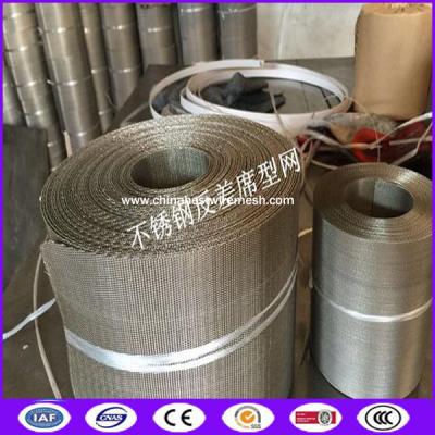 China La malla continua automática del filtro de pantalla de la correa SS302 para los PP cuenta un cuento la línea de la protuberancia en venta