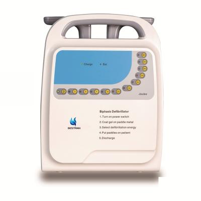 China Biphasic Manual Defibrillator Monitor With Asynchronous Mode & English Voice Guidance for sale