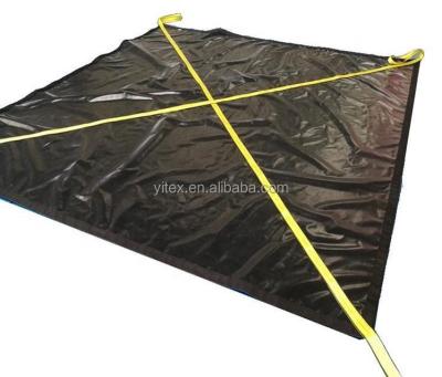 중국 안티 슬라이드 PVC 비닐 타프 6x6m PVC 눈 제거 타플 매트 18oz 타플 판매용