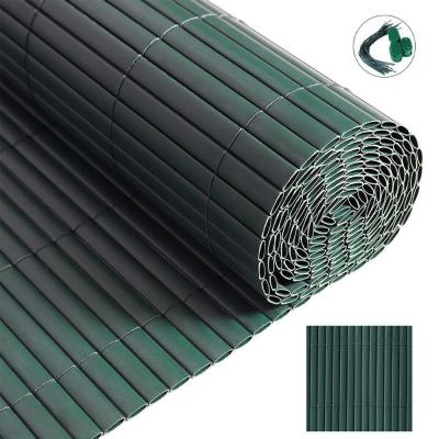 중국 PVC Artificial Bamboo Pvivacy Screen Roll For Garden Decoration 판매용