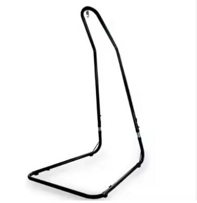 China Curved Design Adjustable Hammock Chair Stand 17.5kg Weight Capacity Weather Resistant for sale