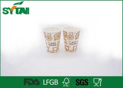 Cina Le tazze di caffè eliminabili doppie con i coperchi/hanno stampato il logo Customsized delle tazze di carta in vendita