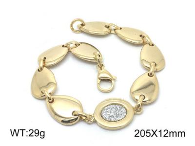 Cina Dolce di cristallo avuto bisogno rotondo dei mini del cuore di bottone degli uomini braccialetti dell'acciaio inossidabile chiaro in vendita