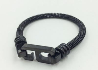 Cina Metallo a forma di dell'acciaio inossidabile del numero sei dei giovani con il braccialetto elastico dell'anello in vendita