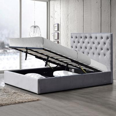 Cina The Upholstered Bed Frame has special thing about it is that you can store things in vendita