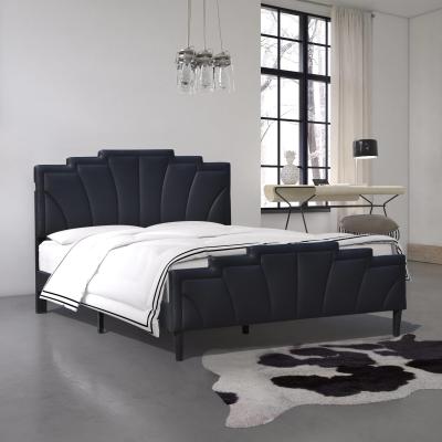Китай A very ordinary Upholstered Bed Frame with a distinctive headboard,different from others. продается