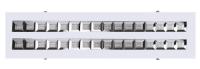 Quality 140LM/W LED Grille Panel Light 1600*400mm Dali Dimmable Recessed Installation for sale