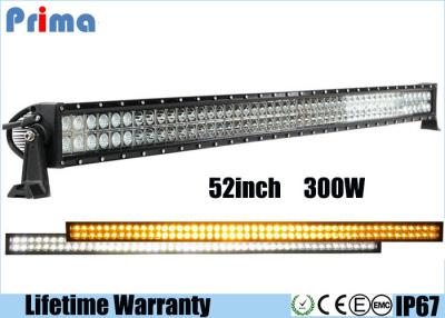 China 52 het Lumen Amberwit van duim300w Draadloos Afstandsbediening Geleid Licht Bars 27000lm Te koop