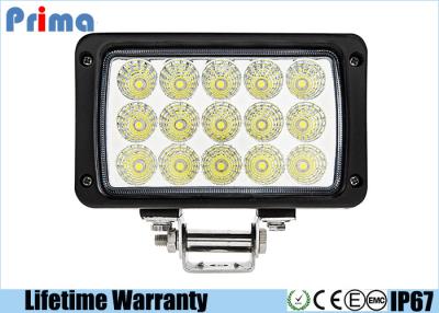 China 6 lámpara llevada del trabajo de la pulgada 45W, lámpara del trabajo del lumen de los vehículos 3780lm de 12V 24V alta en venta