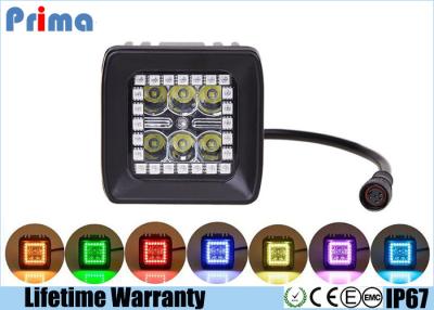 China El CREE remoto 18 W del halo llevó el punto de la prenda impermeable IP67 del trabajo/el haz ligeros de la inundación en venta