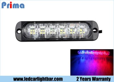 Cina Automobile rossa/blu di 6 luci d'avvertimento del LED LED, ha condotto la barra luminosa di emergenza in vendita
