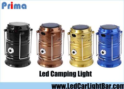China opvouwbaar van LEIDENE van 4W 350LM het Kamperen Lichten 6 X 3528 SMD Navulbare Zonne Te koop