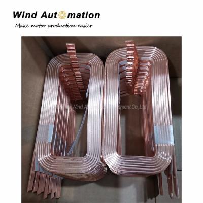 China Starter Stator Magnetic Field Coil Winding Featuring Middle Size Copper Foil Flat Loop for sale