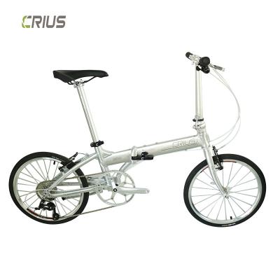20 Inch Crius Folding Bike V Brake and 9 Speed The Perfect Combo for Outdoor