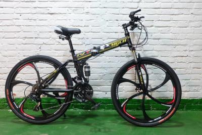 Gross Weight 24kg 21 Speed 29 Inch Adult Folding Bike Bicycle For Men Women