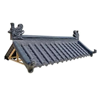Japanese Tea House Costs of New Roof Lightweight Artificial Plastic Resin Roof Tile