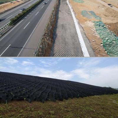 China Professional Manufacturing HDPE Geocell Gravel Grid Products For Road And Access Way Projects for sale
