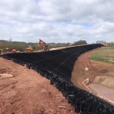 China Hdpe Geocell For Stabilization Slope Protection And Retainingwalls Cellular Confinement System for sale