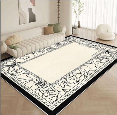 Cina 200*300cm Cashmere-Like Acrylic Yarns Living Room Floor Carpets North European With Special Style in vendita