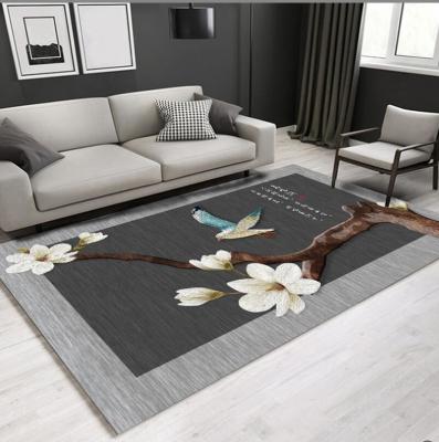 Cina New Chinese Style Fresh Beautiful Flower Living Room Floor Carpets 9-12 in vendita