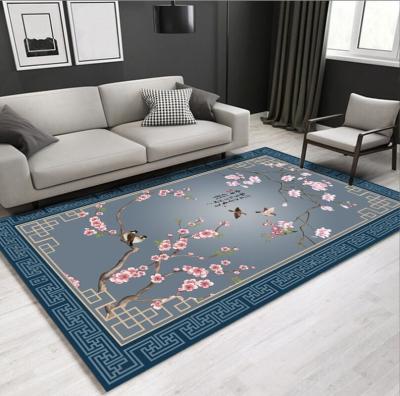Cina Fresh Beautiful Flower Living Room Floor Carpets 12-16 New Chinese Style in vendita